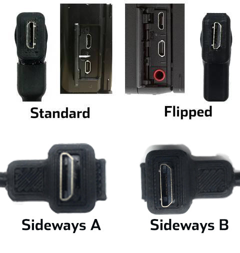Active Sony Multi/Micro USB 90 degree to 2.5mm Shutter Release Adapter ...